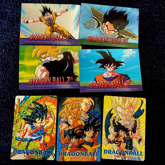 Other | Dragon Ball Z Cards And Stickers Offers Welcome Y2k | Poshmark